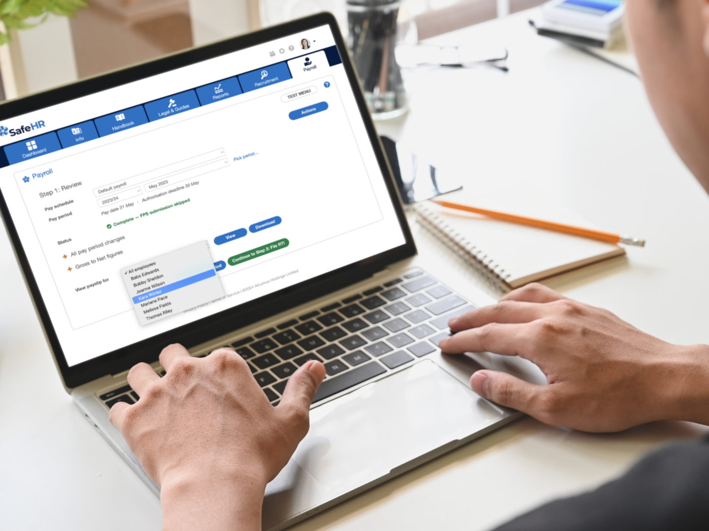 Payroll and Expenses | SafeHR